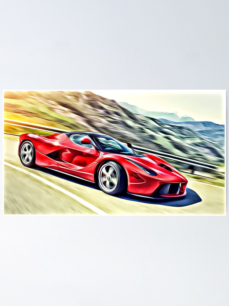 "Ferrari LaFerrari " Poster by XLR8- | Redbubble