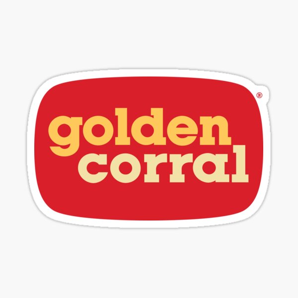 "Golden Corral" Sticker for Sale by alwest | Redbubble