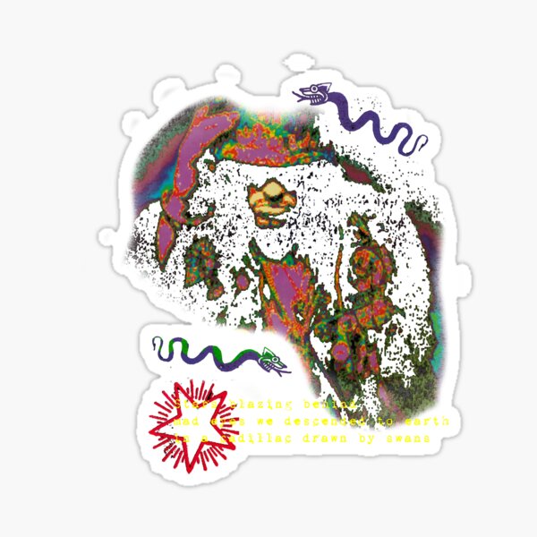 "Zodiac Mindwarp - High Priest of Love Classic" Sticker for Sale by ...