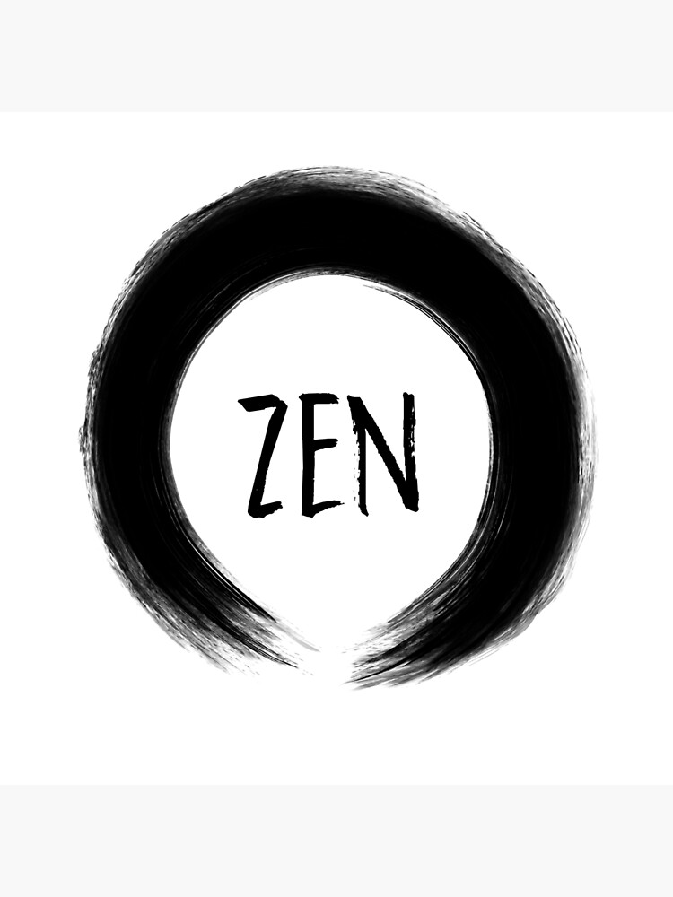 "Zen Enso Circle" Poster by umeimages | Redbubble