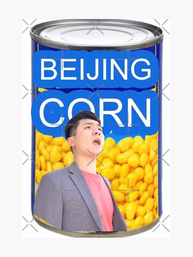 "Steven He's Beijing Corn" Sticker for Sale by Shop4Gamers | Redbubble