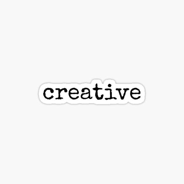 "Creative - Simple Design | One Word Design | Simple Word Design ...