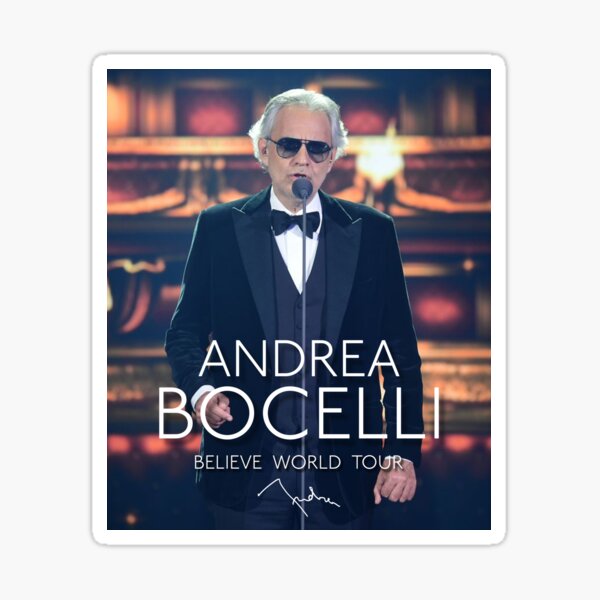 "Believe World Tour" Sticker by BryannaLaRussa | Redbubble