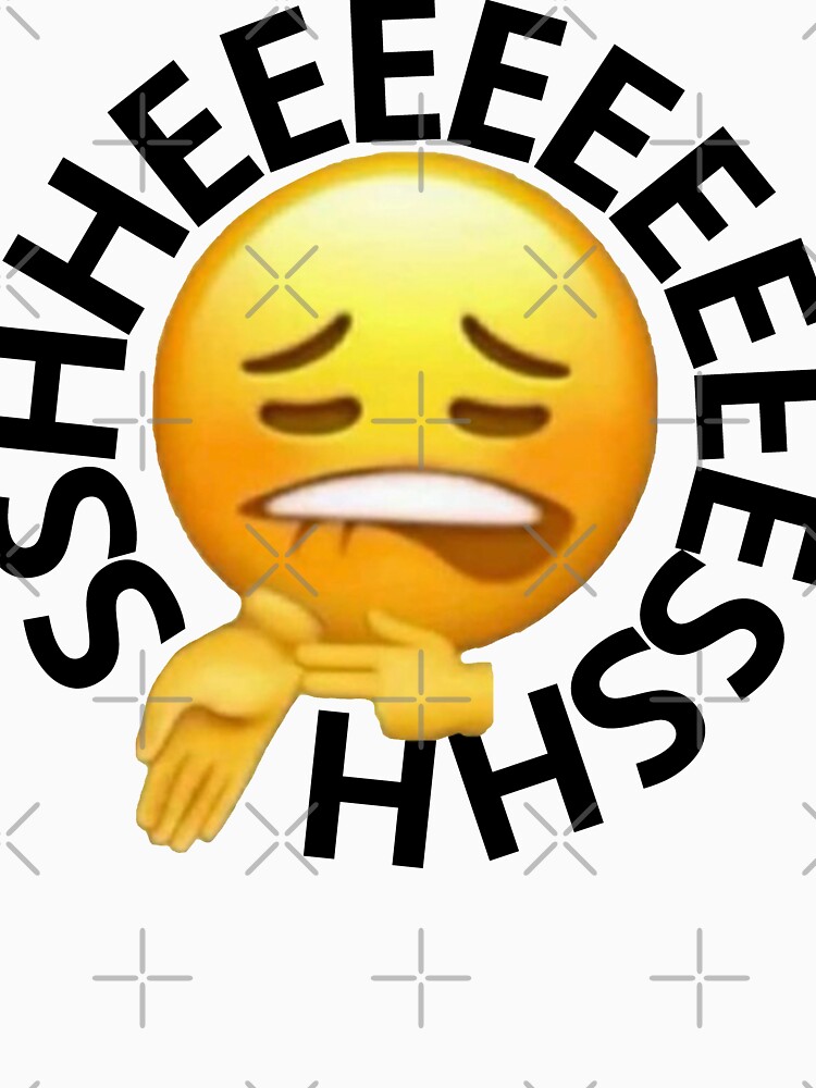 "sheesh emoji" T-shirt for Sale by QUIRKY4 | Redbubble | sheesh t ...