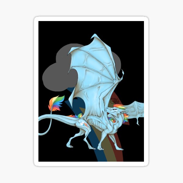 "Dragon Dash" Sticker for Sale by canaprime | Redbubble