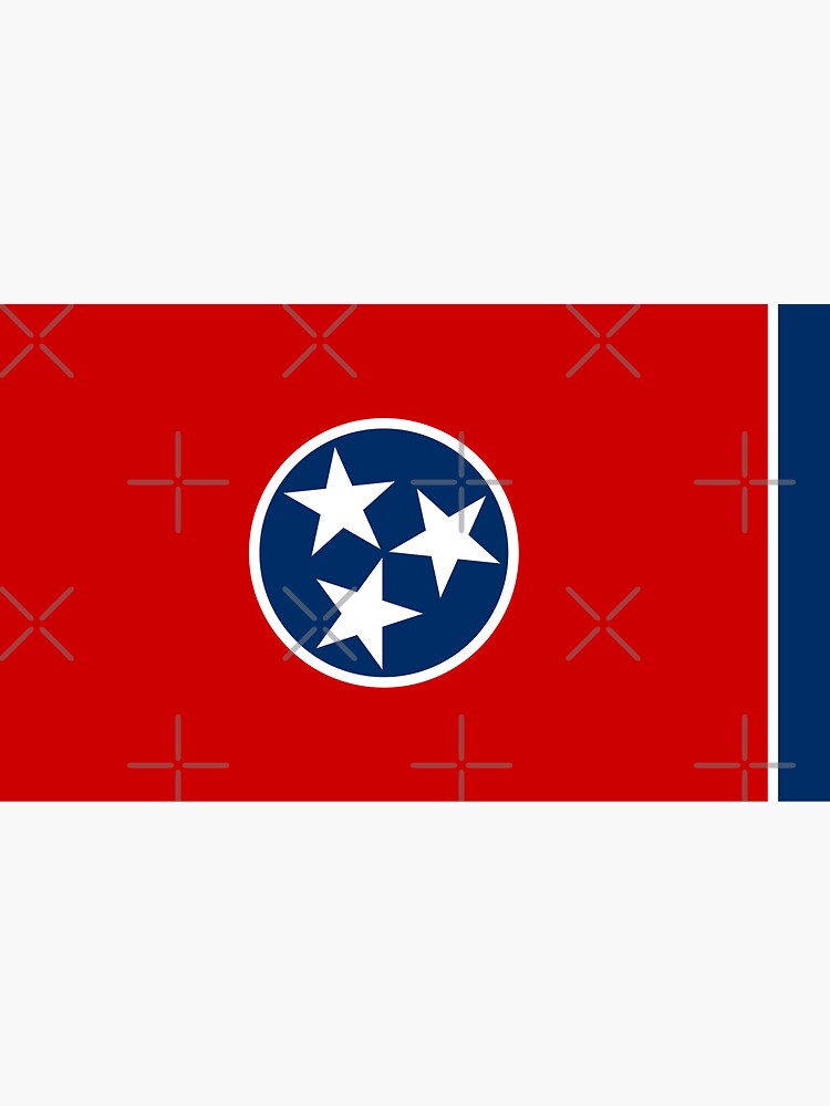"Tennessee Flag" Sticker for Sale by states | Redbubble