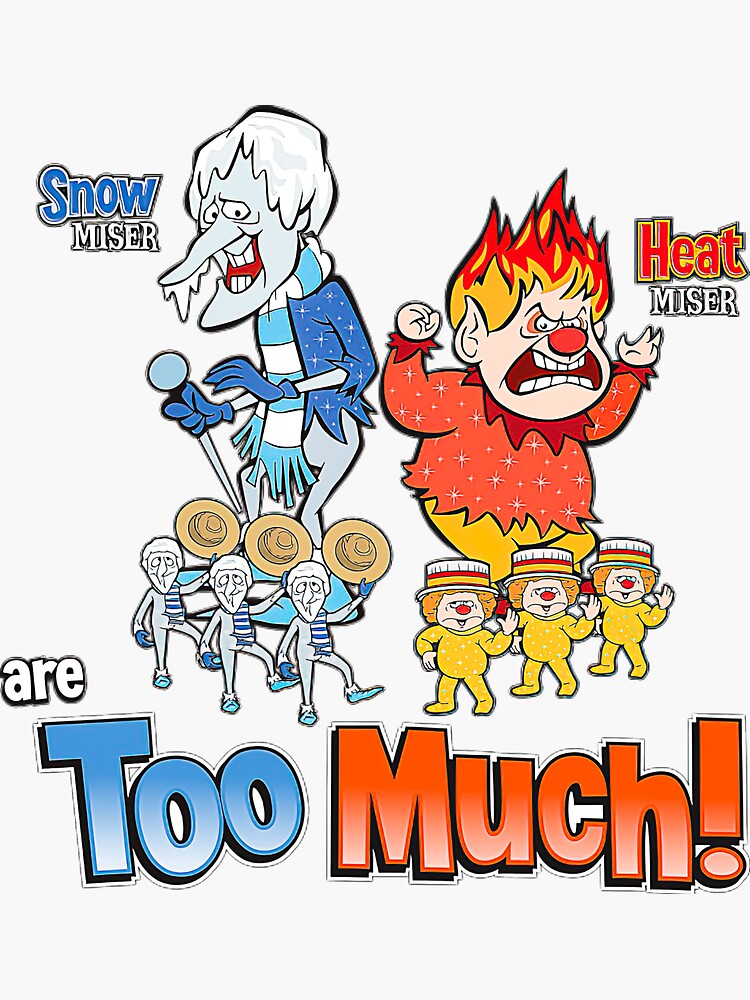 "Snow Miser" Sticker for Sale by Snowmiser254 | Redbubble