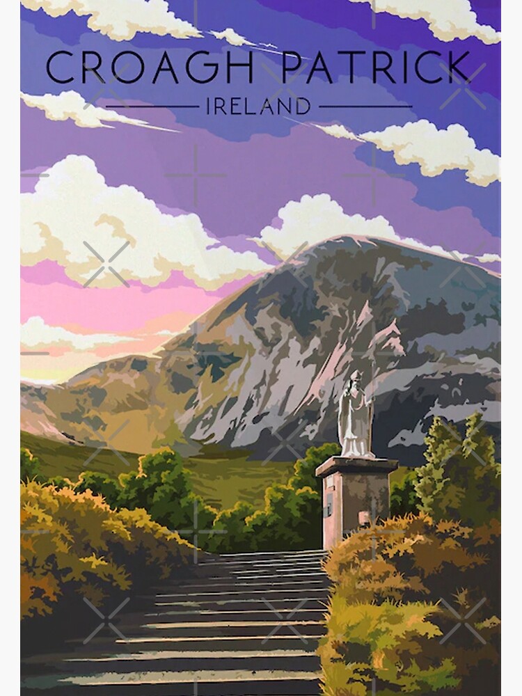 "Croagh Patrick" Poster by Marionkingw29 | Redbubble