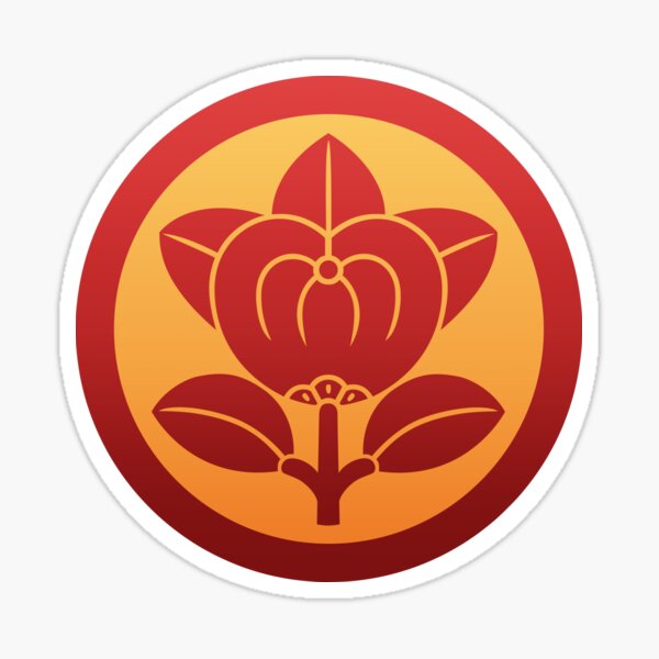 "Tachibana Kamon" Sticker for Sale by Takeda-art | Redbubble