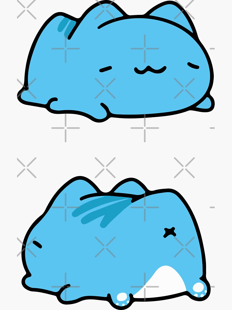 "Comic Cat, Bugcat Capoo, bug cat" Sticker for Sale by dev-ilyass ...