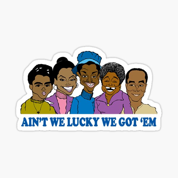 "CLASSIC TV SITCOM " Sticker for Sale by Ashergio2 | Redbubble
