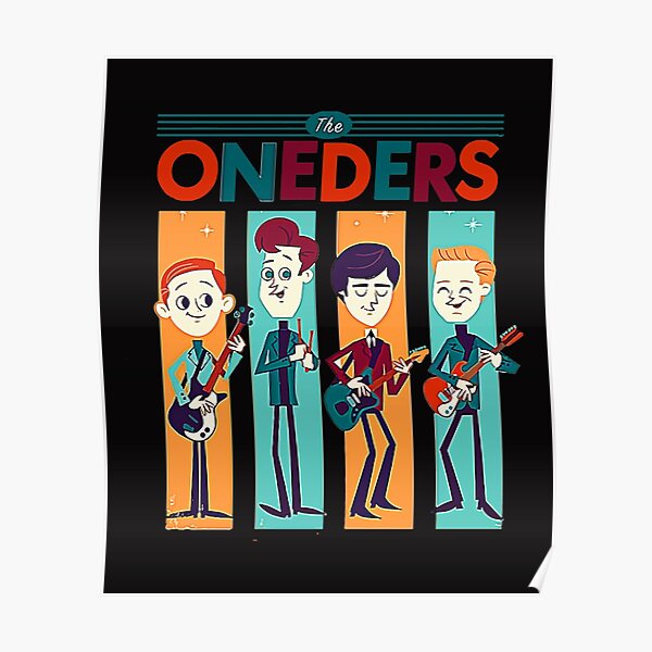 Póster «Los Oneders prohíben los colores» de JavierManquillo | Redbubble