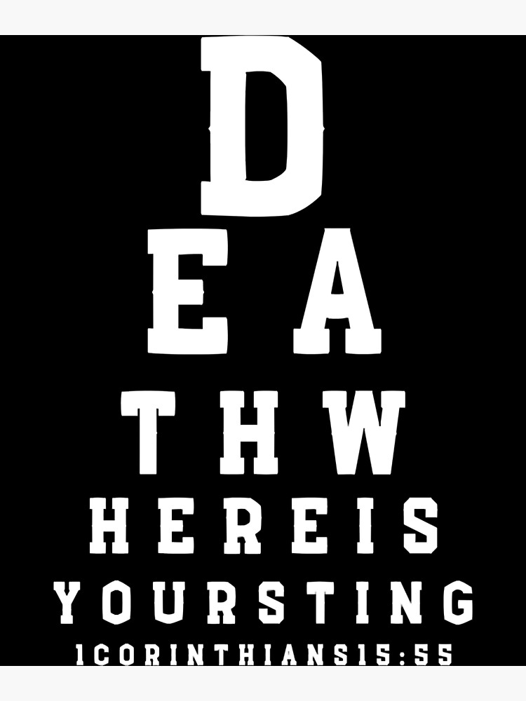 Printable Bible Verse In Form Of Eye Chart - Printable Forms Free Online