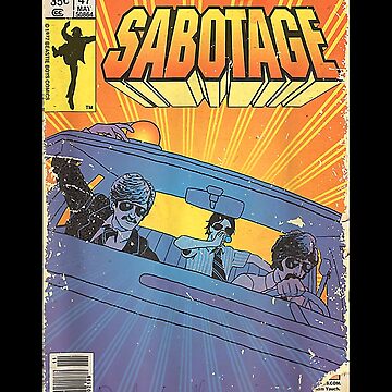 "Sabotage Comic" Poster for Sale by GersterLyzander | Redbubble