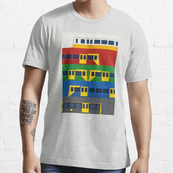 "Colours of the Metro" T-shirt for Sale by careful-design | Redbubble ...