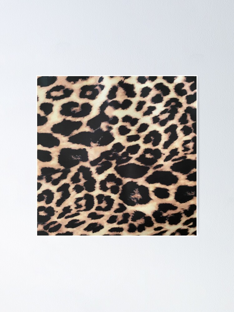 "Leopard print | leopard print gifts | Leopard print aesthetic" Poster ...