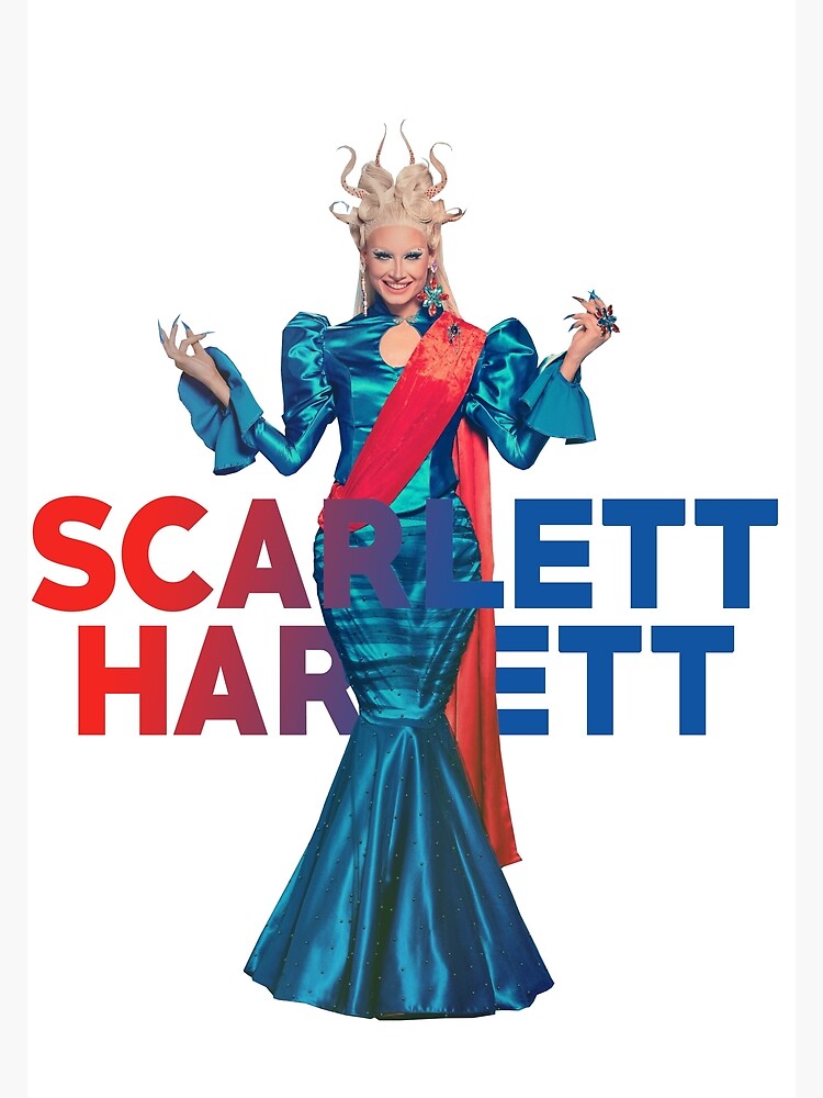 "SCARLETT HARLETT" Art Print for Sale by shantaysashay | Redbubble