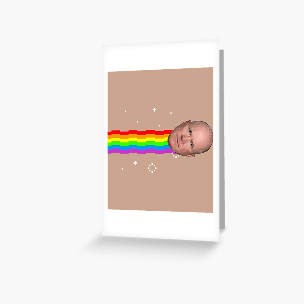 "Phil Mitchell Nyan Cat Meme " Greeting Card by TimelessTeesG | Redbubble