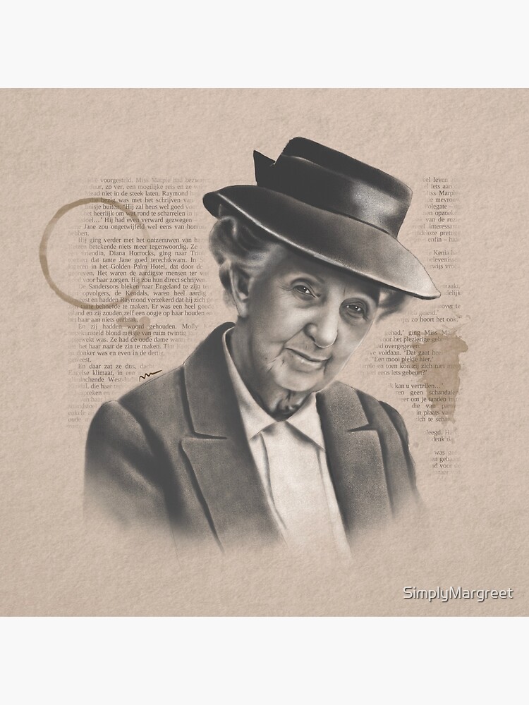 "Miss Marple" Art Print for Sale by SimplyMargreet | Redbubble