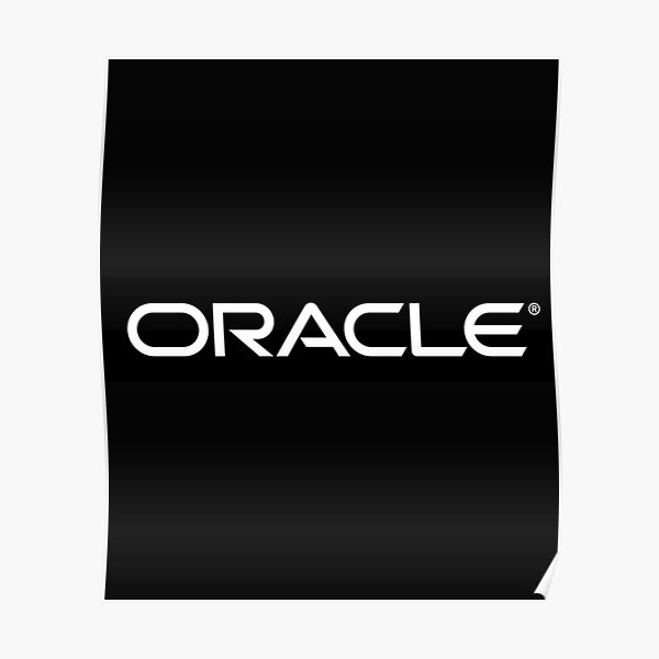 "LOGO ORACLE" Poster by Createyourshirt | Redbubble