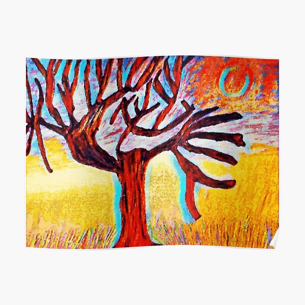 "African Tree art" Poster for Sale by mindmaster007 | Redbubble