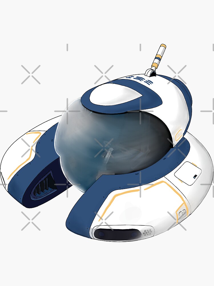 "Subnautica Seamoth" Sticker for Sale by Adzyy | Redbubble