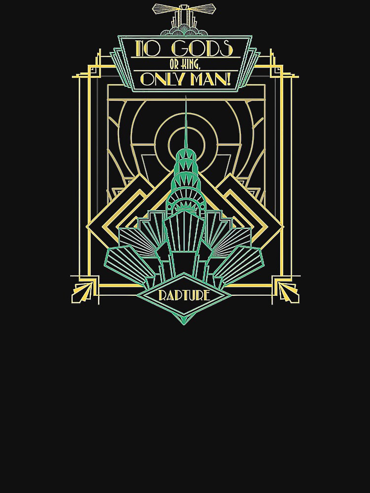 "Bioshock" T-shirt for Sale by Frankensteinn45 | Redbubble | bioshock t ...