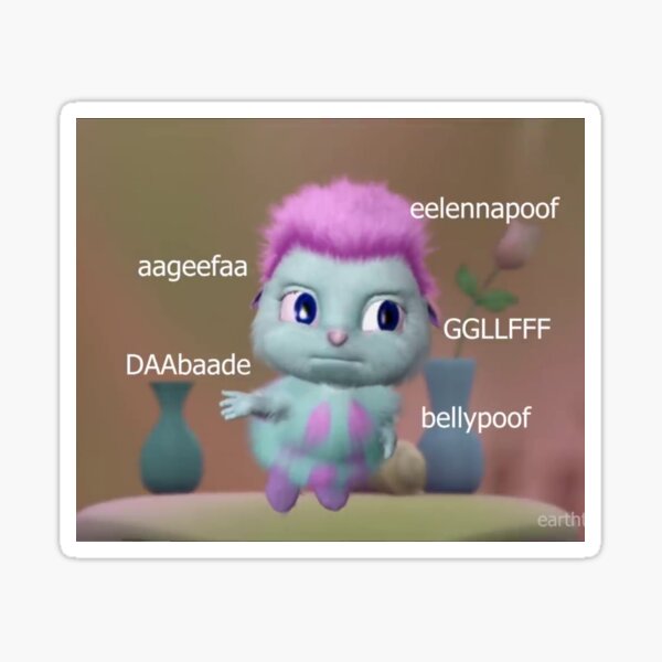 "bibble meme" Sticker for Sale by Reo12 | Redbubble