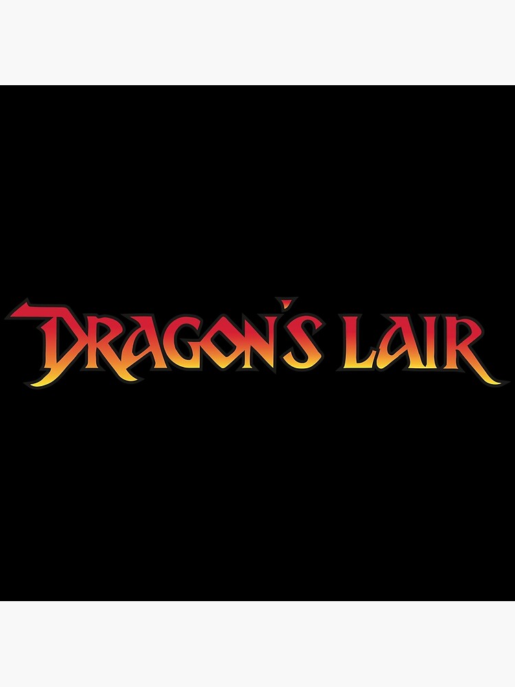 "Dragon's Lair Logo" Poster for Sale by Dewanggaa | Redbubble