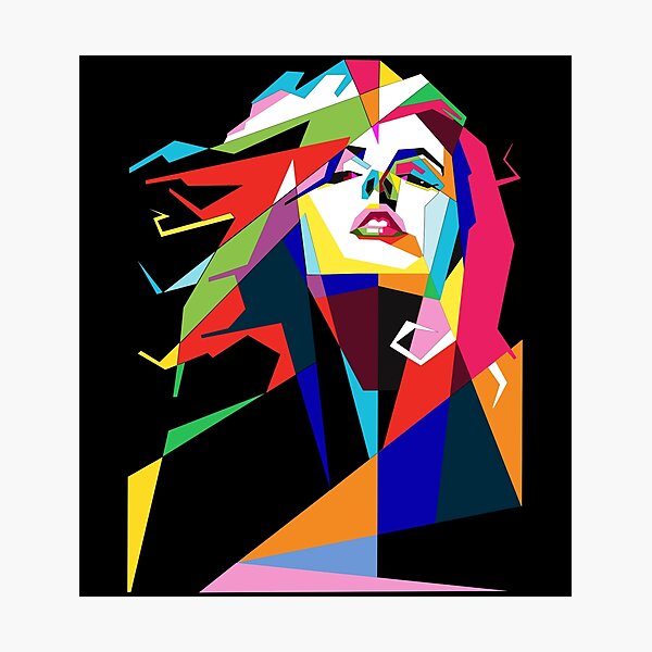 "Girl With color Wpap art" Photographic Print for Sale by Scoopydo80 ...