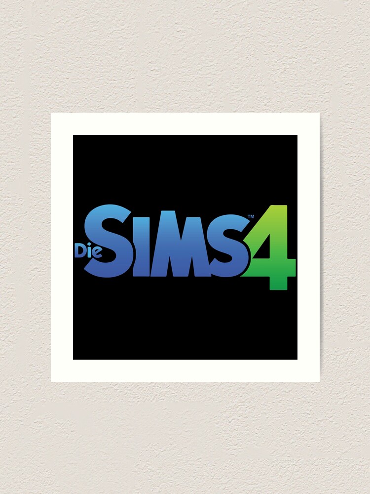 "The Sims4 Logo" Art Print for Sale by Dewanggaa | Redbubble