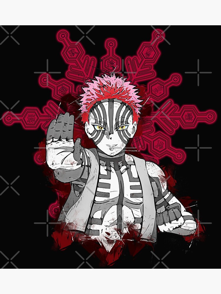 "Akaza Jutsushiki Tenkai" Art Print by gonpachirostore | Redbubble