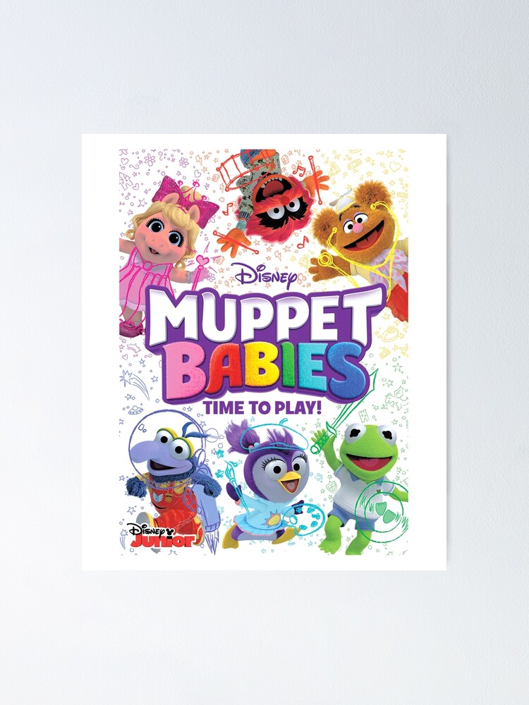 "Muppet Babies Time To Play" Poster for Sale by DanielleAber | Redbubble