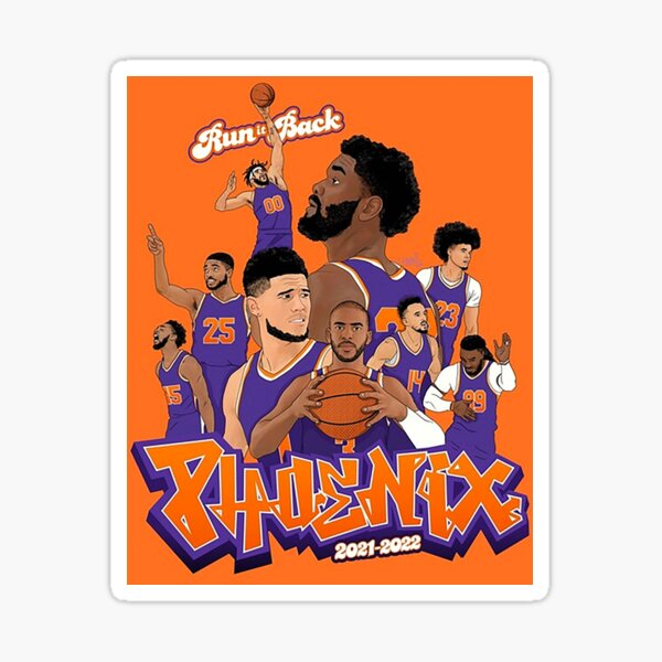 "Run It Back Phoenix" Sticker for Sale by gladysgagnon40 | Redbubble