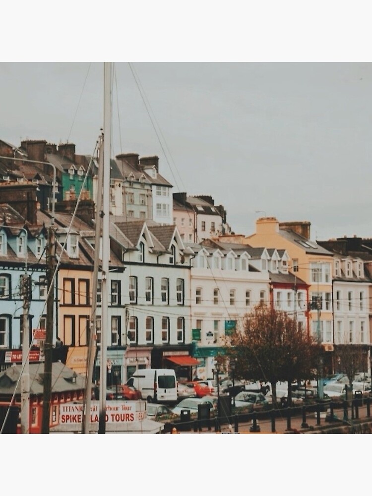 "Town of Cobh, Cork, Ireland " Pin for Sale by Emilia Oxelheim | Redbubble