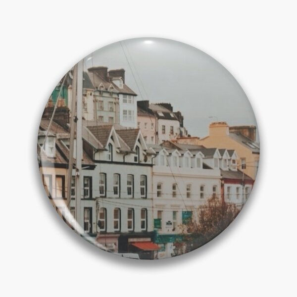 "Town of Cobh, Cork, Ireland " Pin for Sale by Emilia Oxelheim | Redbubble
