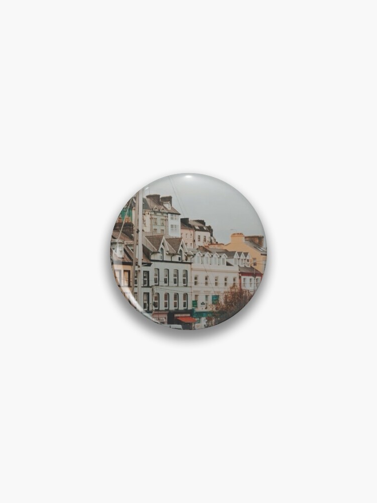 "Town of Cobh, Cork, Ireland " Pin for Sale by Emilia Oxelheim | Redbubble