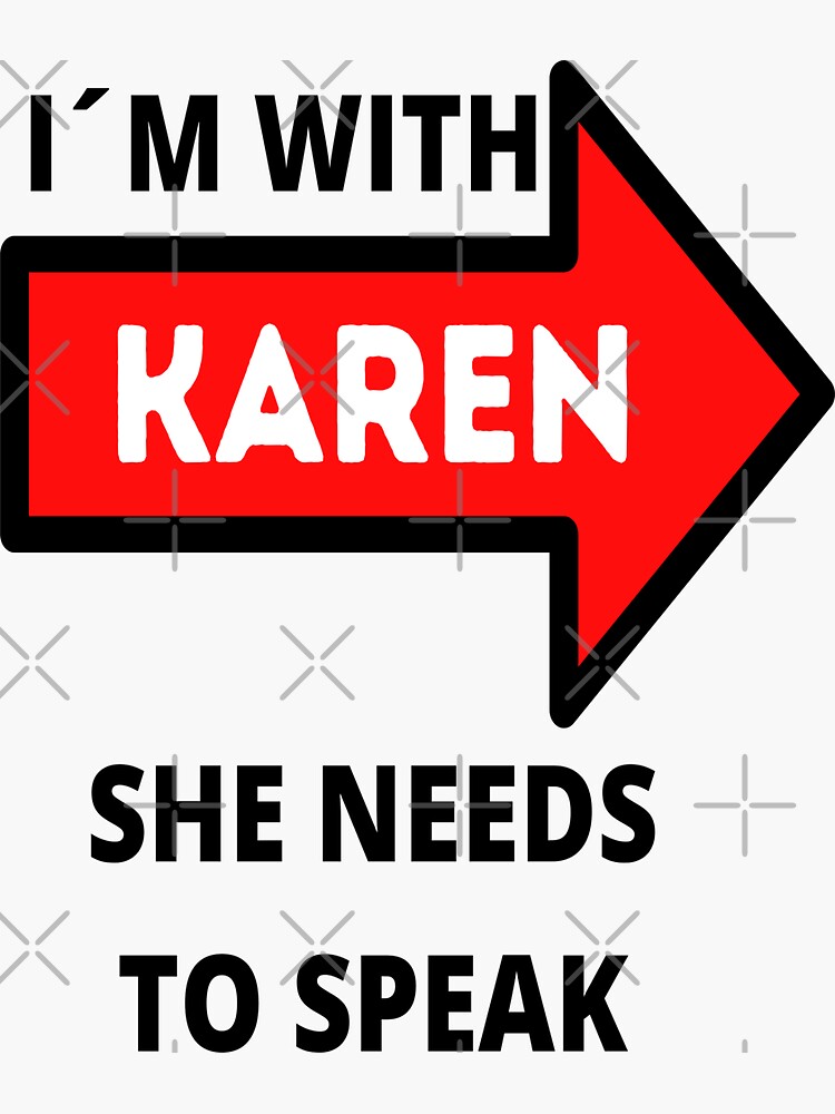 "Karen's halloween costume" Sticker for Sale by erozzz | Redbubble