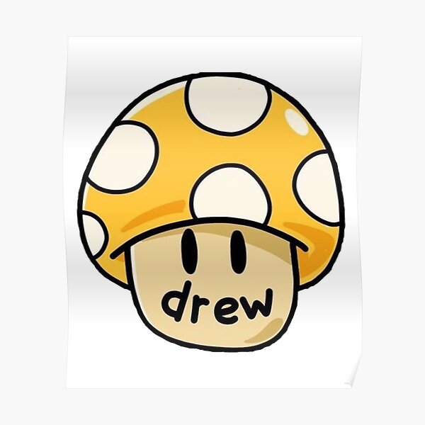 "drew face " Poster for Sale by CharmbyMA | Redbubble