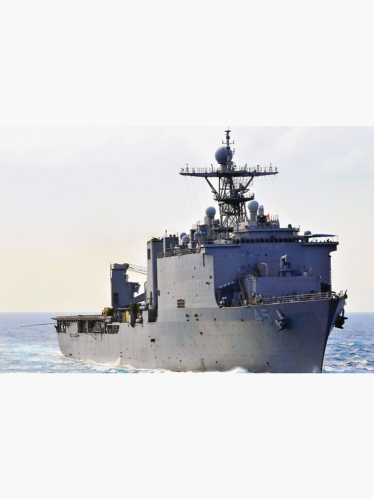 USS COMSTOCK (LSD-45) SHIP'S STORE Premium Matte Vertical Poster sold ...