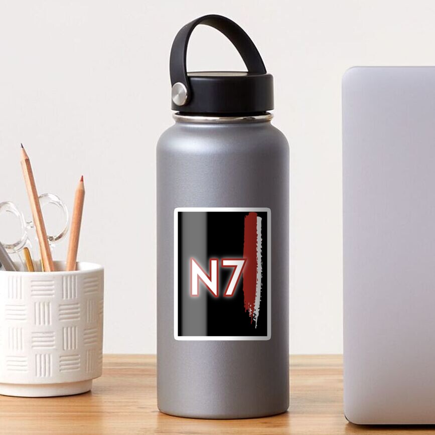 "N7 logo" Sticker for Sale by DrGingyWho | Redbubble