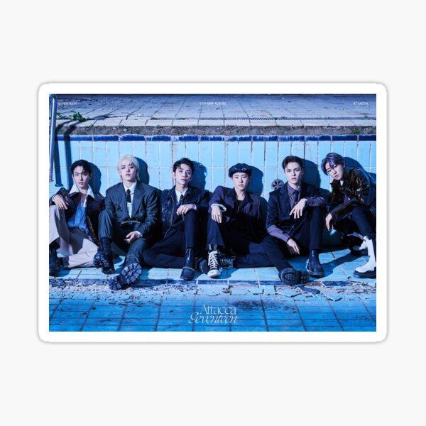 "Seventeen Attacca" Sticker for Sale by HaloHaloShine | Redbubble