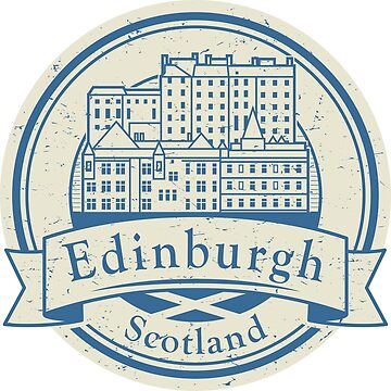 "Edinburgh, Scotland" Sticker for Sale by studio838 | Redbubble