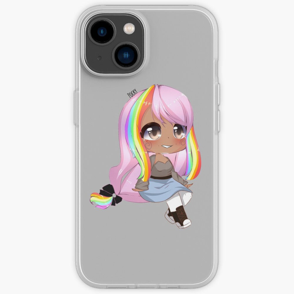 "Gacha life - gacha rainbow girl" iPhone Case for Sale by pockyartstudio | Redbubble