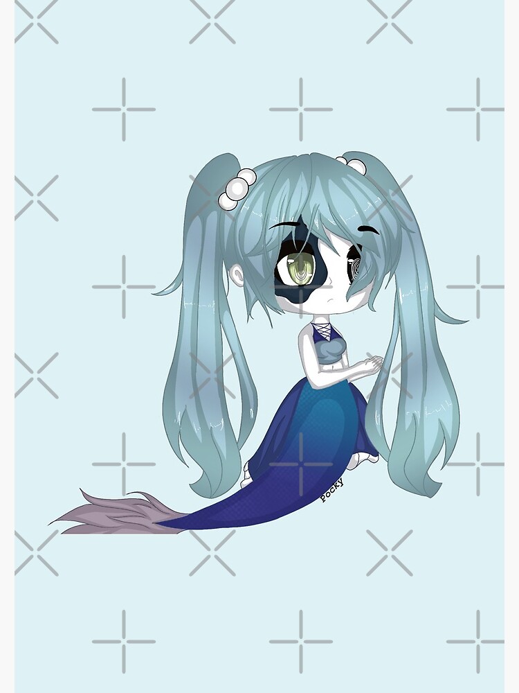 "Gacha life - gacha mermaid" Spiral Notebook by pockyartstudio | Redbubble