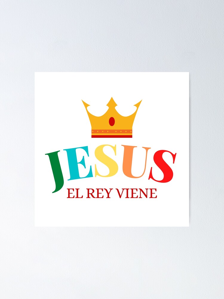 "Tyson Fury, Jesus el rey viene" Poster for Sale by NomadMessenger ...