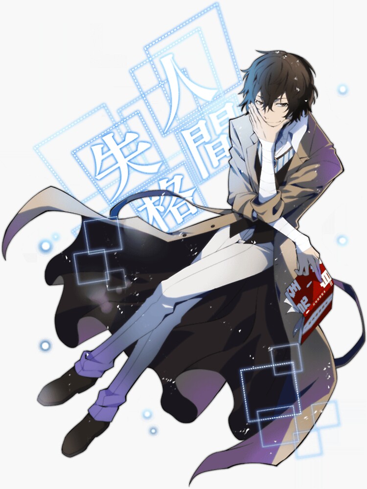 "Dazai Osamu Mayoi Card" Sticker by milkuvvay | Redbubble