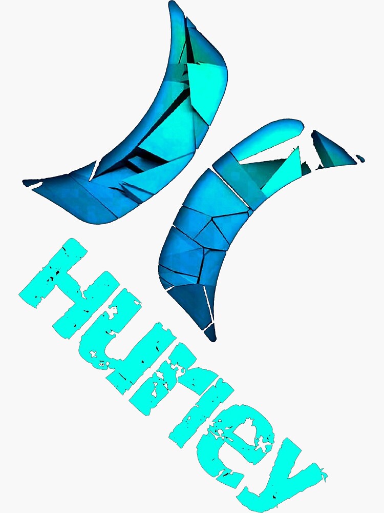 "Best Selling High Quality Hurley Logo" Sticker for Sale by dambinori ...