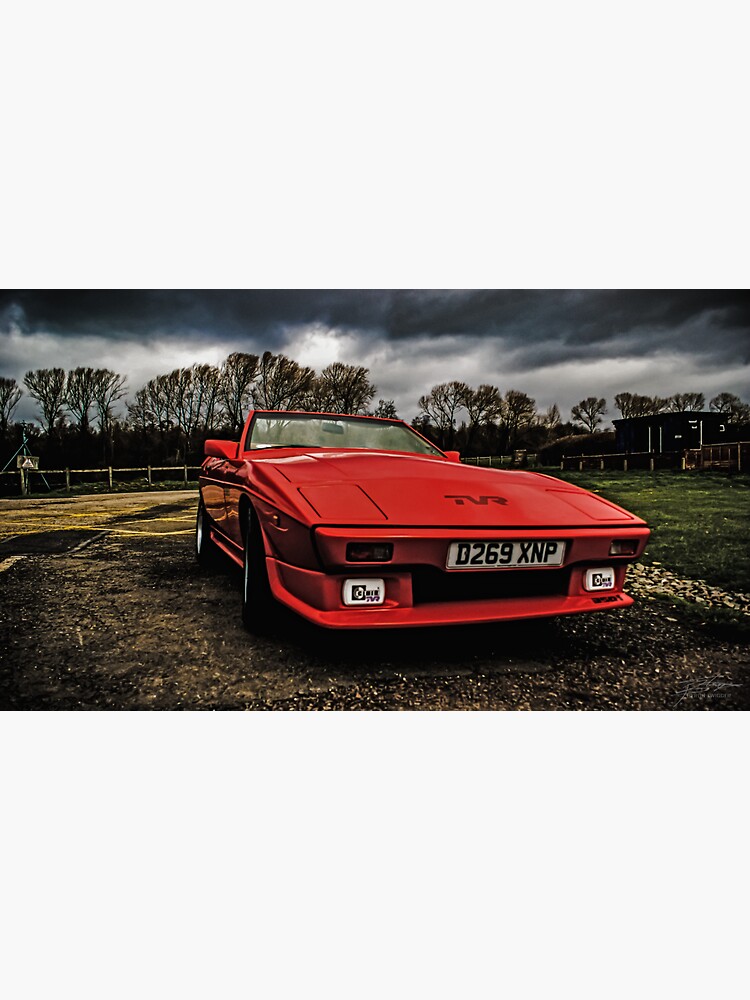 "Retro TVR Sports Car" Sticker for Sale by BTPhotos | Redbubble