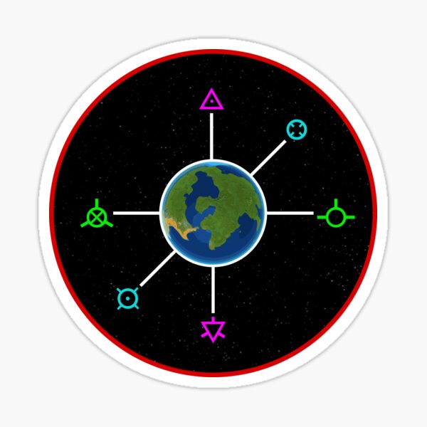 "Kerbal Space Program - Kerbin Maneuver Node" Sticker for Sale by out ...